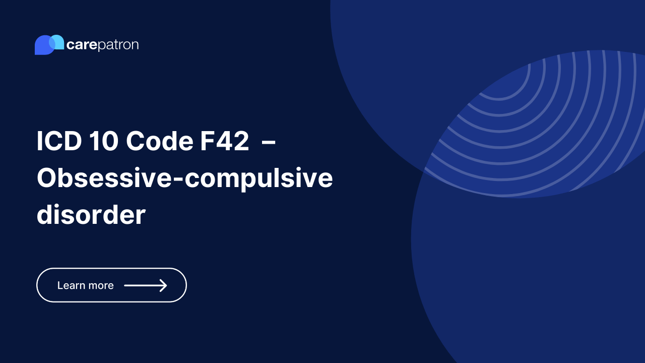 F42 Obsessive compulsive Disorder ICD 10 CM F42 Obsessive compulsive Disorder ICD 10 CM